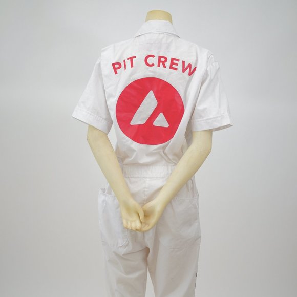 Jackets & Coats | White Pit Crew Jumpsuit | Poshmark